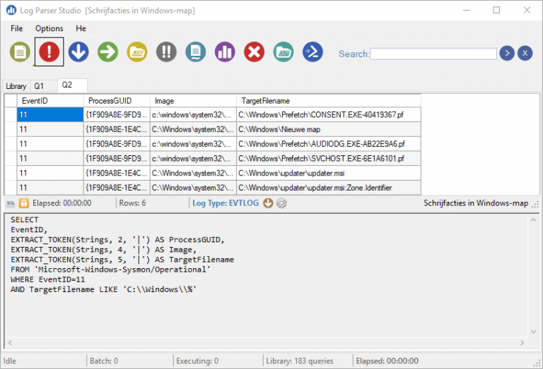 Sysmon gebruiken om systeemactiviteit te loggen en analyseren
