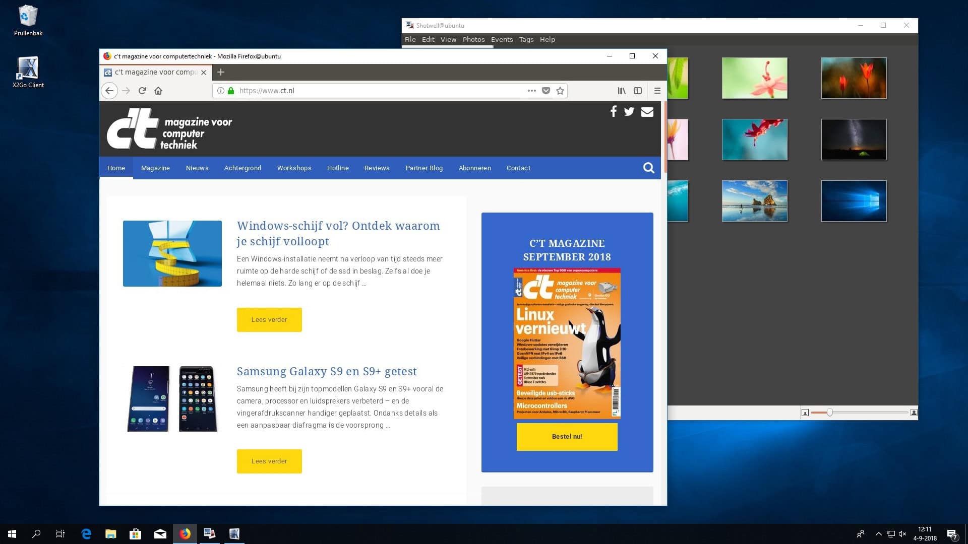 X2Go voor remote gebruik van grafische Linux-toepassingen - c't