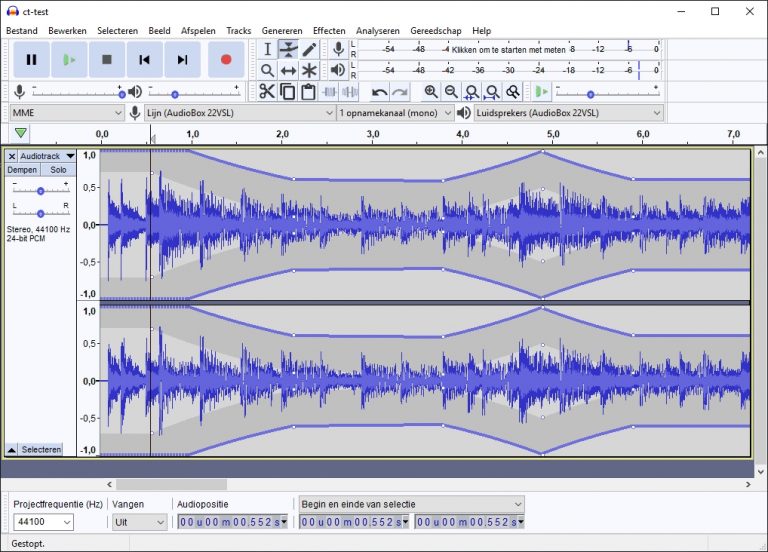 Geluidsopname maken met Audacity (multitrack) - c't