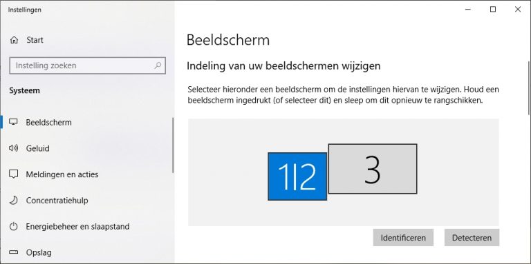 Pc met drie schermen - c't