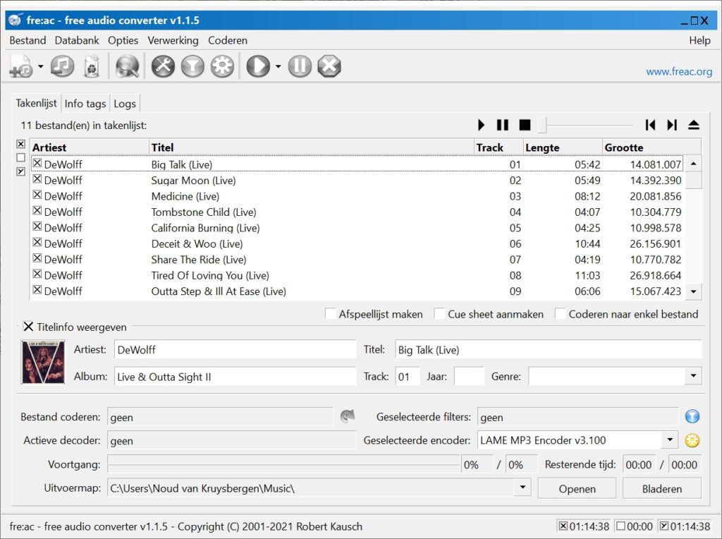 Review: makkelijk én gratis cd rippen met Fre:ac - c't