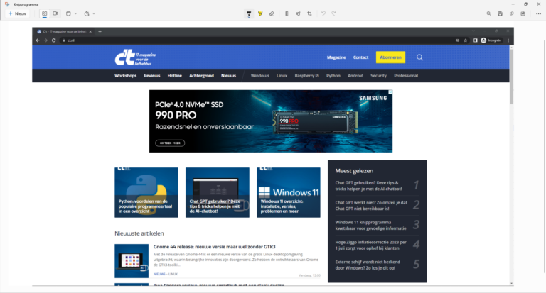 Hoe maak je een screenshot op Windows 11? Zo doe je dat!