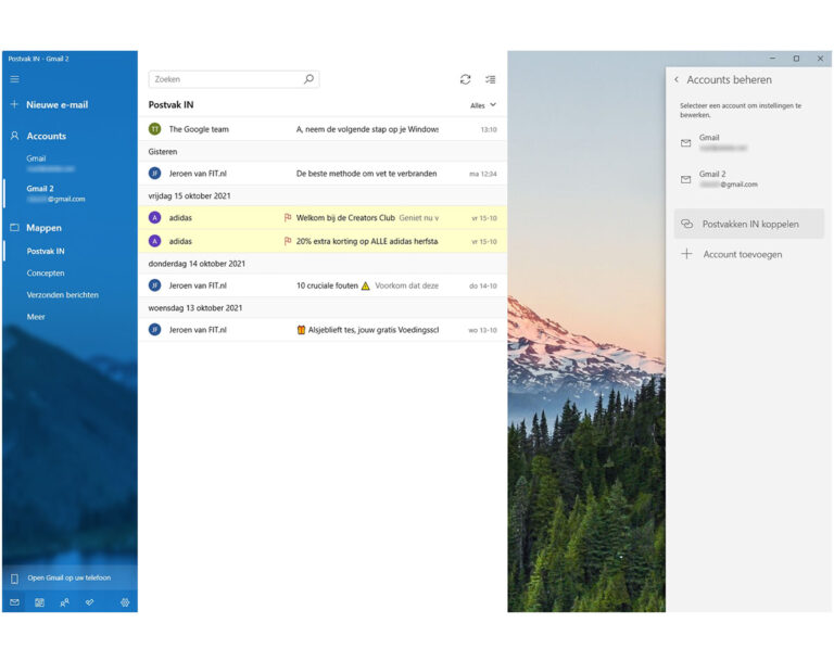 Mail-account toevoegen in Windows 11 - ontvang e-mail op extra adres - c't