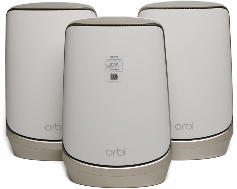 Netgear Orbi RBKE963 review - mesh-systeem met Wi-Fi 6E (6 GHz) - c't