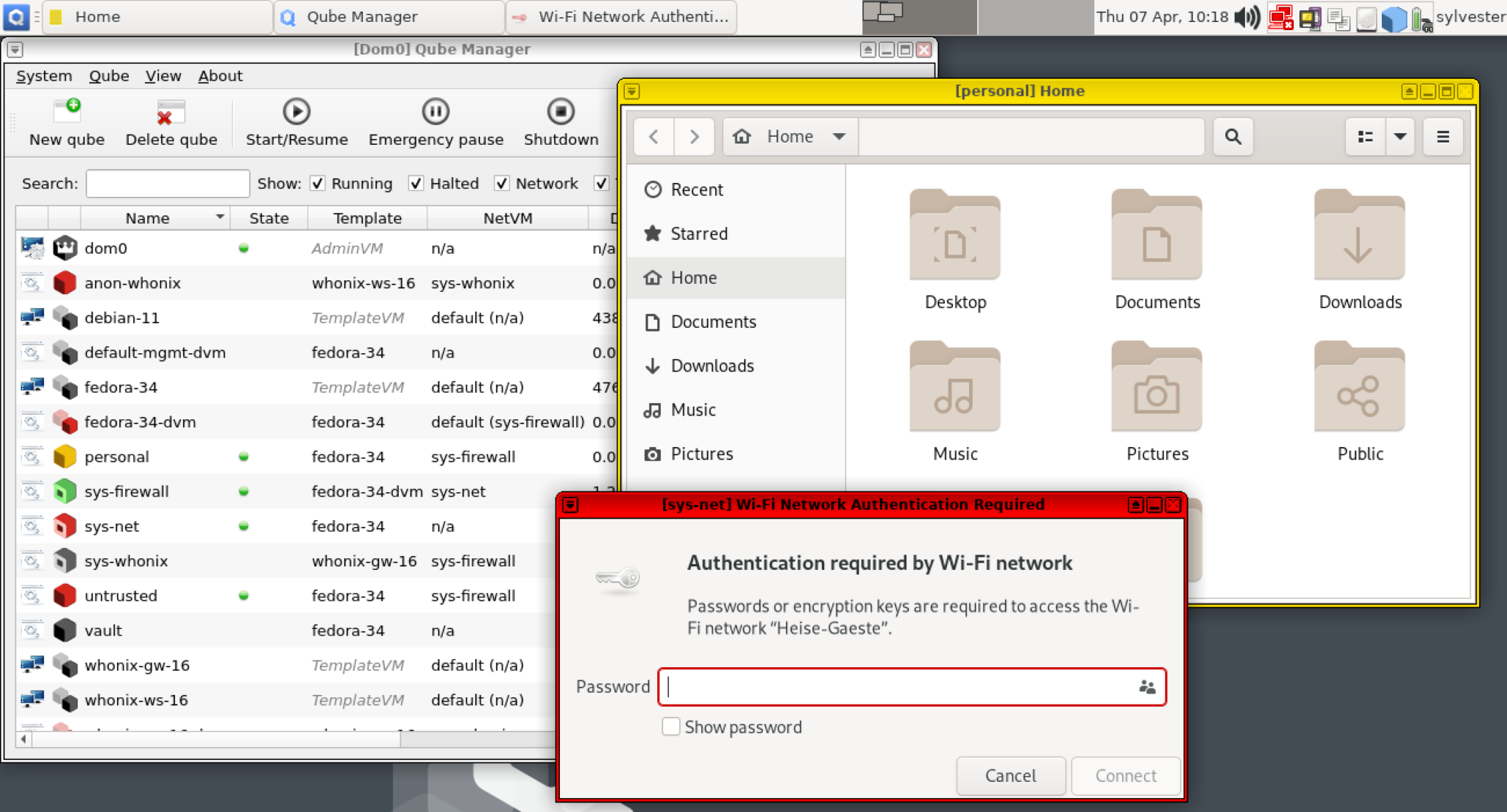 Qubes OS: Linux-distributie waar beveiliging op de eerste plek staat