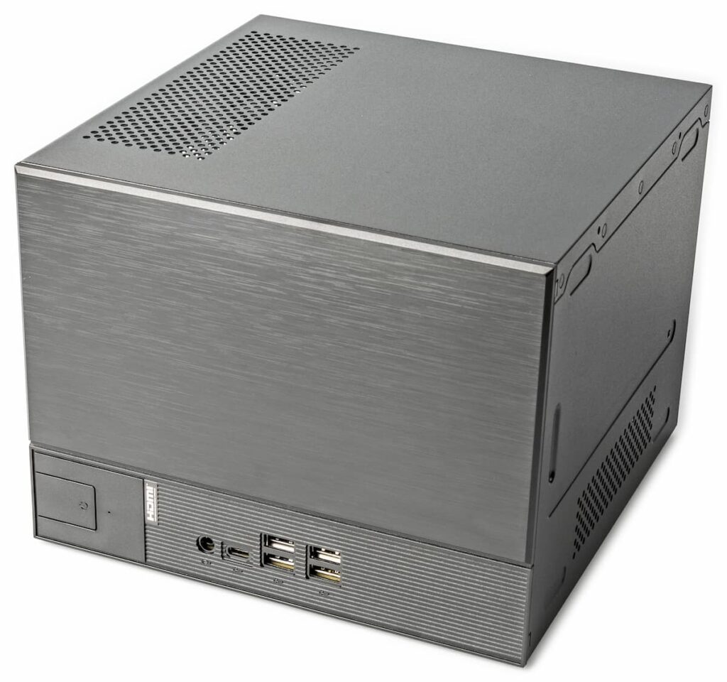 Asrock DeskMeet B660 review: mini-pc mét ruimte voor dual-slot gpu - c't