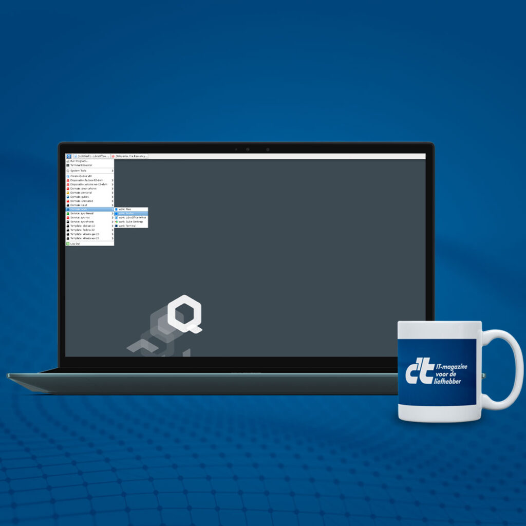 Qubes OS: Linux-distributie waar beveiliging op de eerste plek staat