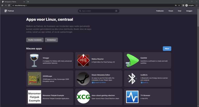 Flathub: van pakketbron naar onafhankelijke app store voor Linux - c't