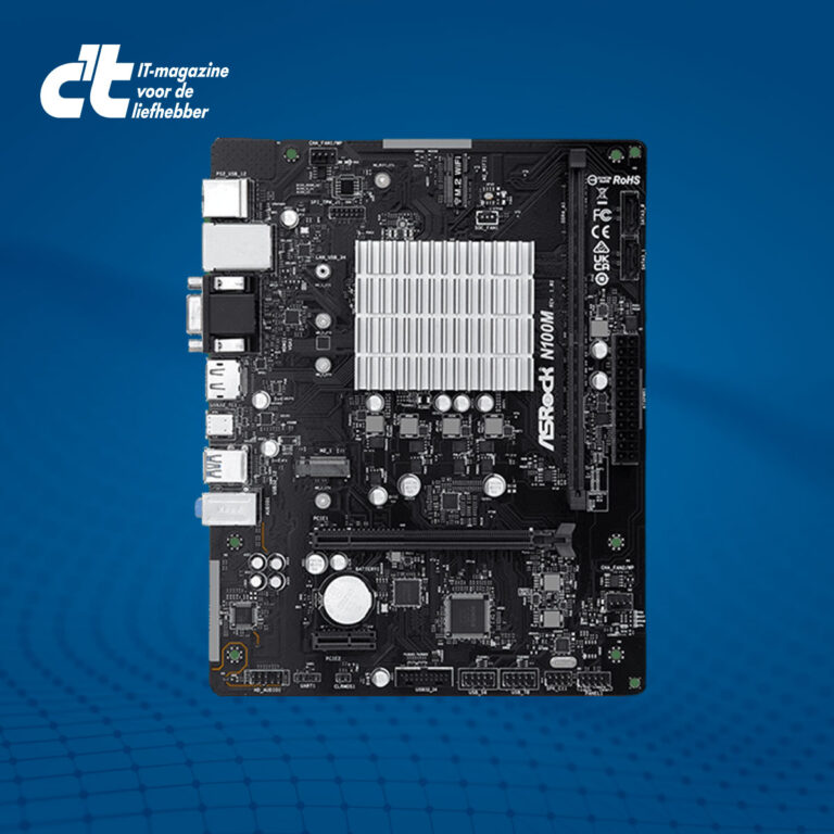 Asrock N100M review: moederbord met cpu voor thuisservers en meer