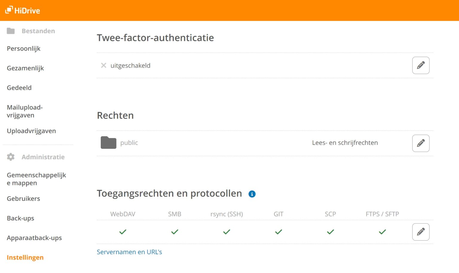 HiDrive protocollen: welke zijn beschikbaar en wat kun je ermee doen?