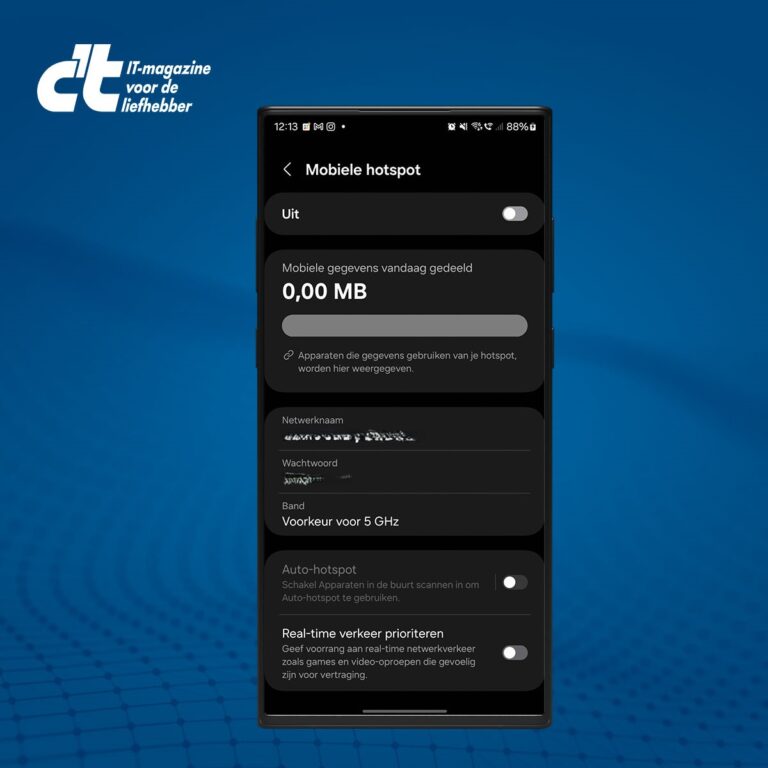 Telefoon als hotspot gebruiken? Zo krijg je het voor elkaar!