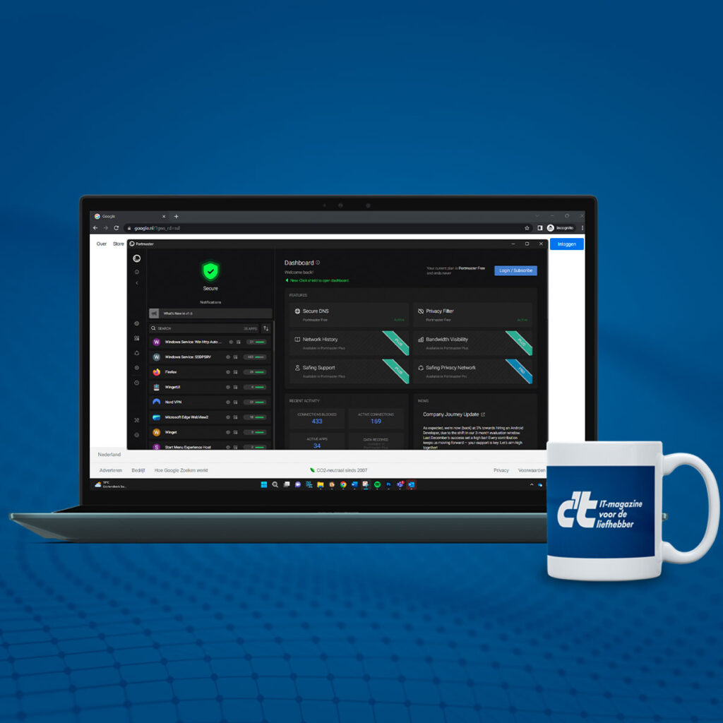 Portmaster review: blokkeer verbindingen naar o.a. tracking-servers