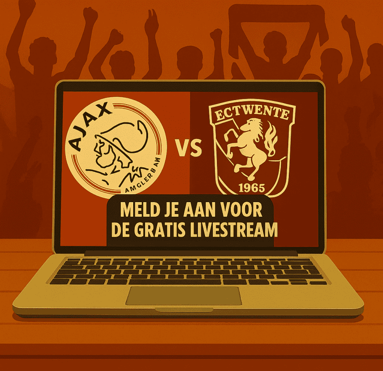 Zo kijk je gratis live naar Ajax - FC Twente via deze livestream